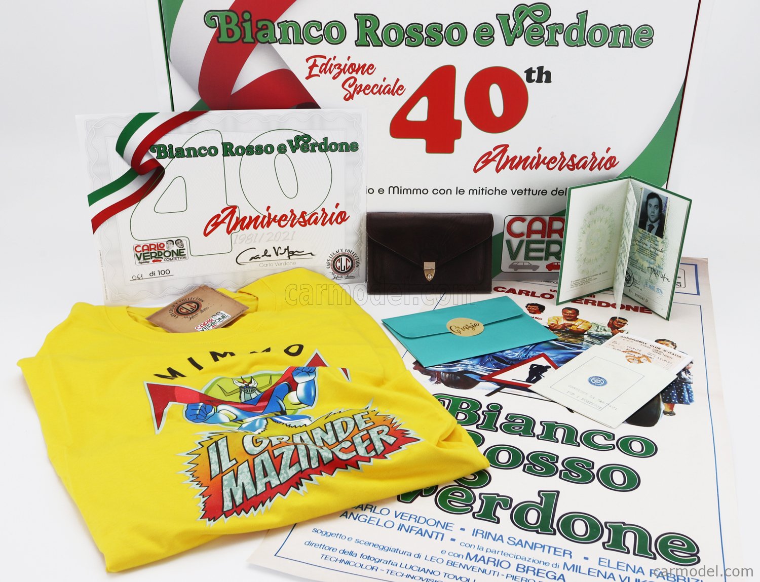 CLC-MODELS 80619 Scale 1/18 | FIAT SET 3X CARLO VERDONE BIANCO ROSSO E ...