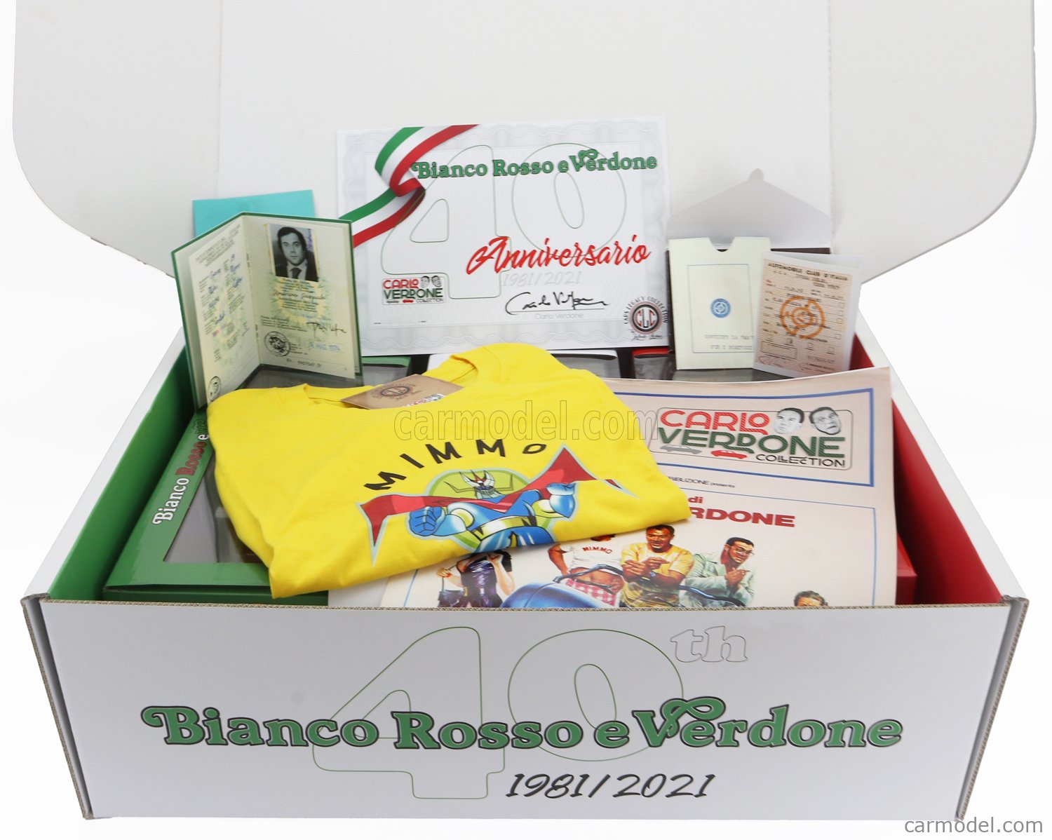 CLC-MODELS 80619 Scale 1/18 | FIAT SET 3X CARLO VERDONE BIANCO ROSSO E ...