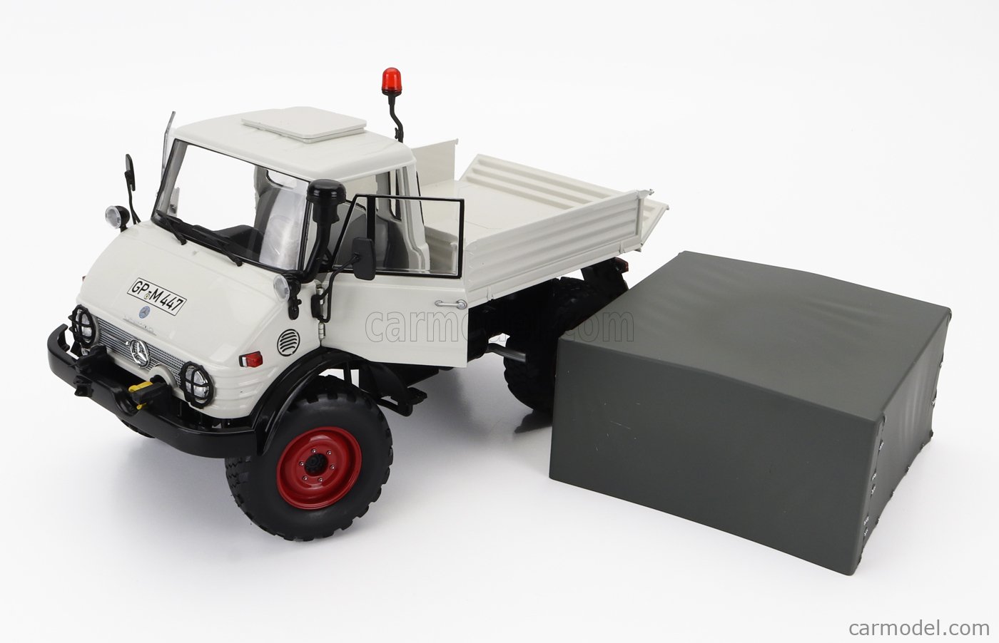 SCHUCO 450044600 Scale 1/18 | MERCEDES BENZ UNIMOG U406 TRUCK TELONATO ...