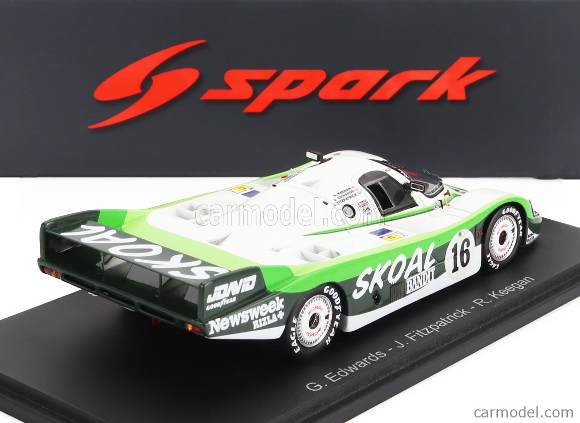 SPARK-MODEL S9851 Scale 1/43 | PORSCHE 956 2.6L TWIN TURBO TEAM JOHN ...