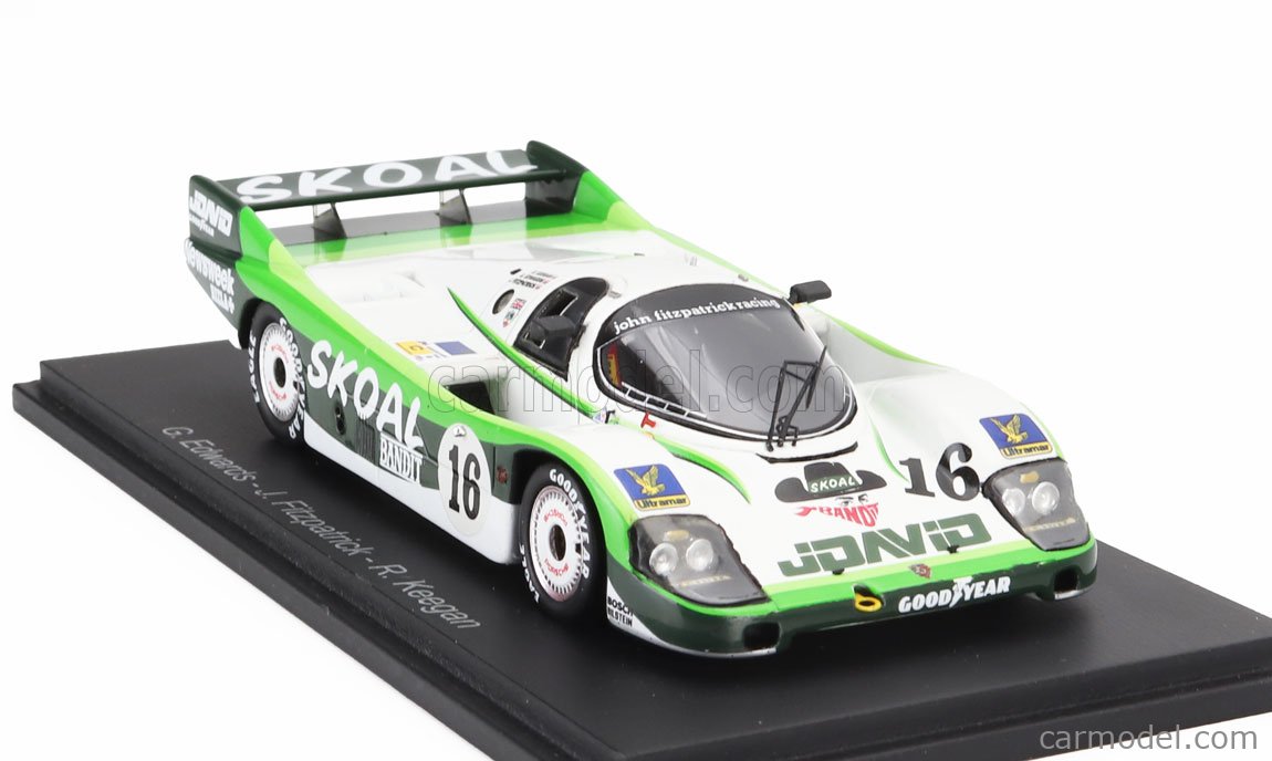 SPARK-MODEL S9851 Scale 1/43 | PORSCHE 956 2.6L TWIN TURBO TEAM JOHN ...