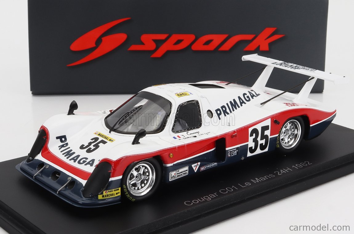 SPARK-MODEL S9499 Scala 1/43 | COUGAR C01 3.3L V8 TEAM COURAGE ...