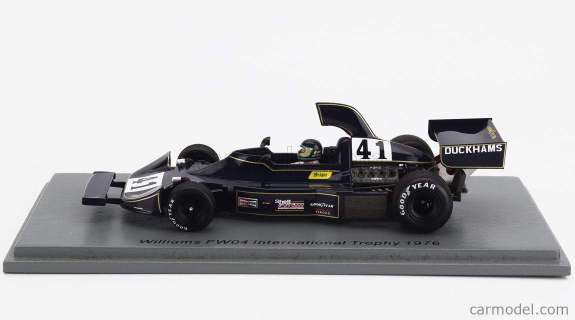 SPARK-MODEL S7494 Scale 1/43 | WILLIAMS F1 FW04 N 41 INTERNATIONAL ...