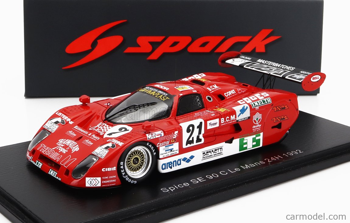 SPARK-MODEL S6826 Masstab: 1/43 | SPICE SE90C 3.5L V8 TEAM ACTION ...