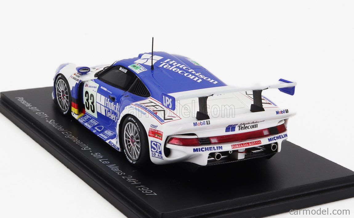 SPARK-MODEL S5609 Echelle 1/43 | PORSCHE 911 GT1 3.2L TURBO TEAM ...