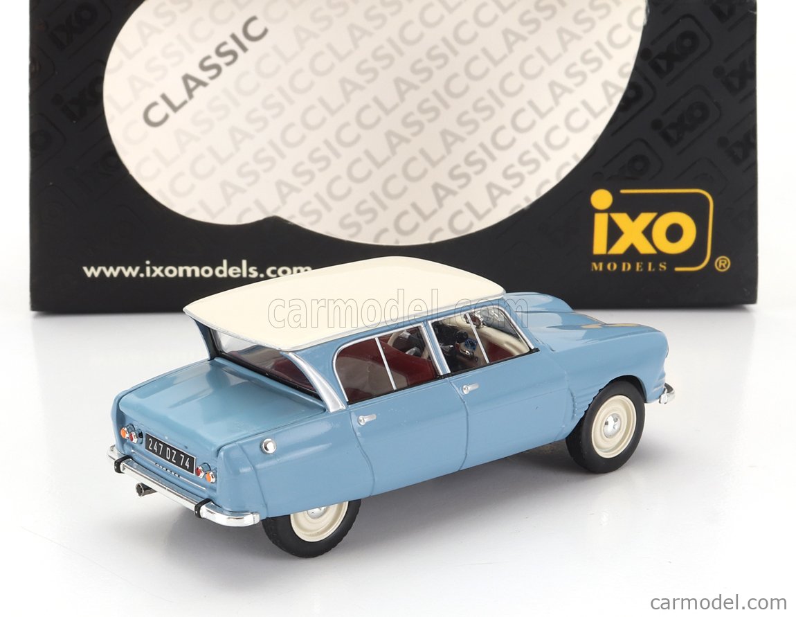 IXO-MODELS CLC062 Scale 1/43 | CITROEN AMI 6 1967 LIGHT BLUE IVORY