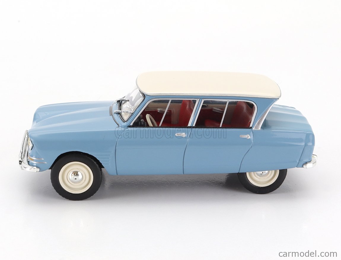 IXO-MODELS CLC062 Scale 1/43 | CITROEN AMI 6 1967 LIGHT BLUE IVORY