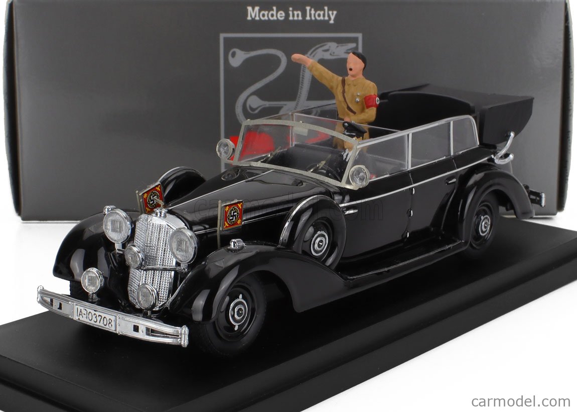 RIO-MODELS 4064/P Scale 1/43 | MERCEDES BENZ 770K WITH HITLER FIGURE ...