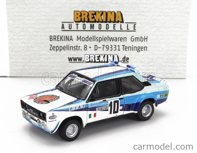 BREKINA PLAST BRE22654 Scala 1/87 | FIAT 131 ABARTH TEAM FIAT ITALIA N ...
