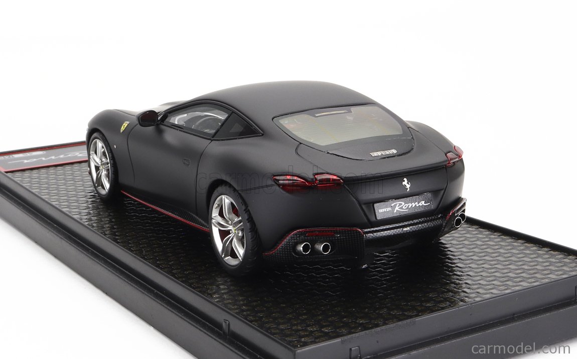 BBR-MODELS BBRC236M Scale 1/43 | FERRARI ROMA 2019 NERO OPACO - MATT BLACK
