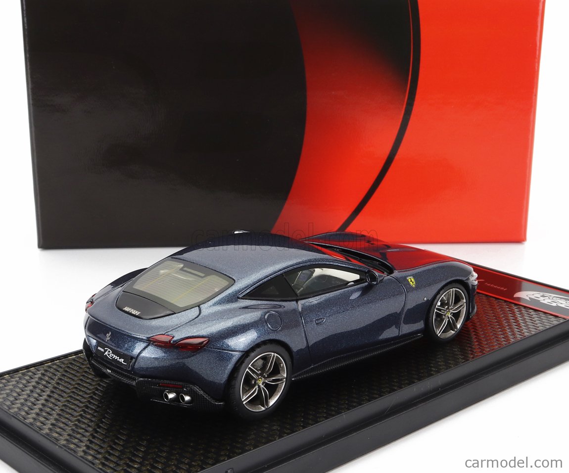 BBR-MODELS BBRC236D2 Scale 1/43 | FERRARI ROMA 2019 BLU ROMA - BLUE MET