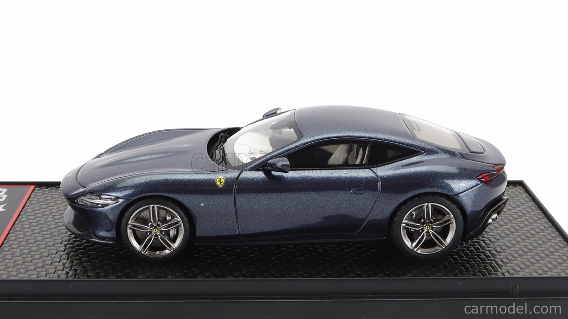 BBR-MODELS BBRC236D2 Scale 1/43 | FERRARI ROMA 2019 BLU ROMA - BLUE MET