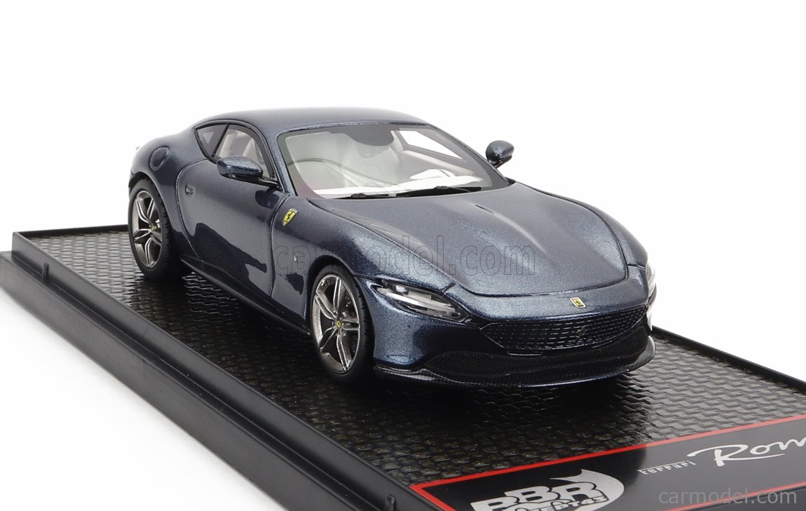 BBR-MODELS BBRC236D2 Scale 1/43 | FERRARI ROMA 2019 BLU ROMA - BLUE MET