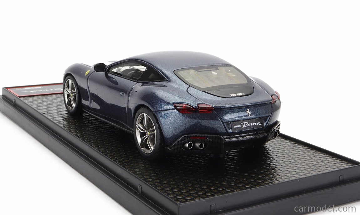 BBR-MODELS BBRC236D2 Scale 1/43 | FERRARI ROMA 2019 BLU ROMA - BLUE MET