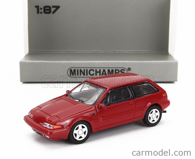 MINICHAMPS 870171021 Scale 1/87 | VOLVO 480 TURBO COUPE 1987 RED