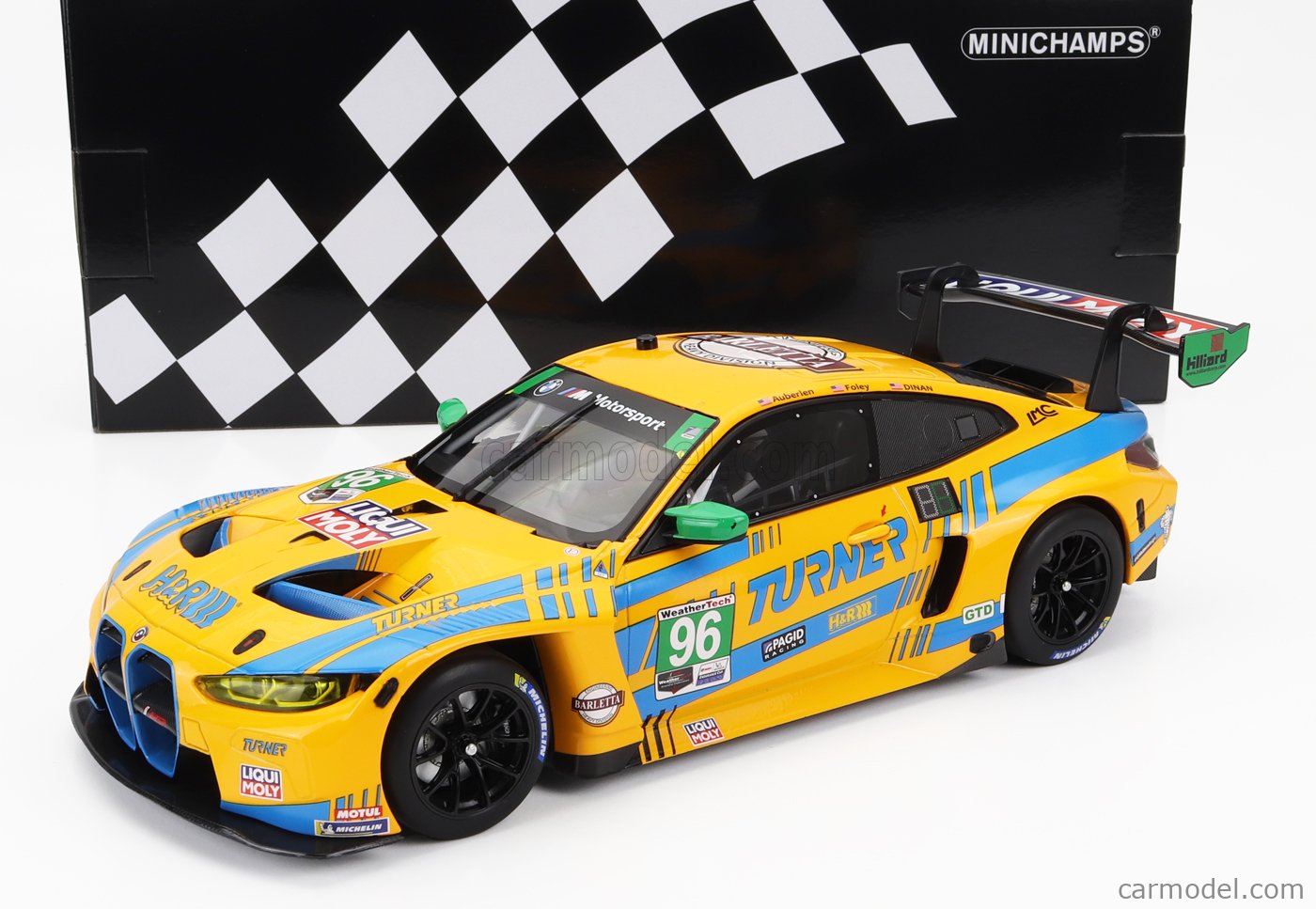 MINICHAMPS 155222196 Scale 1/18 | BMW 4-SERIES M4 GT3 TEAM TURNER ...