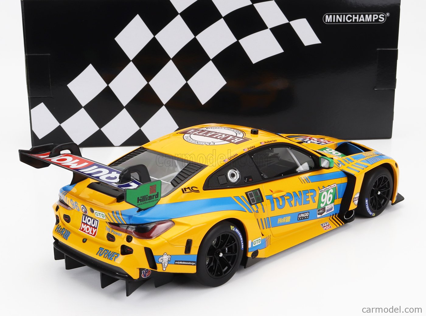 MINICHAMPS 155222196 Scale 1/18 | BMW 4-SERIES M4 GT3 TEAM TURNER ...
