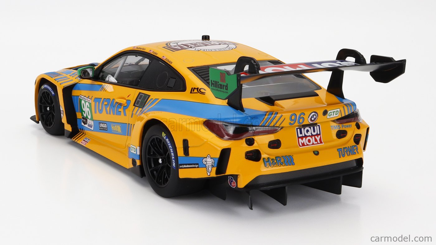 MINICHAMPS 155222196 Scale 1/18 | BMW 4-SERIES M4 GT3 TEAM TURNER ...