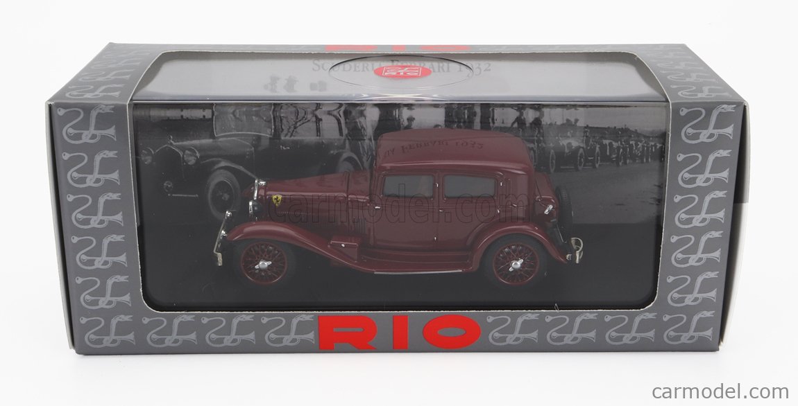 RIO-MODELS 4252/2 Scale 1/43 | ALFA ROMEO 1750 BERLINA SCUDERIA FERRARI ...
