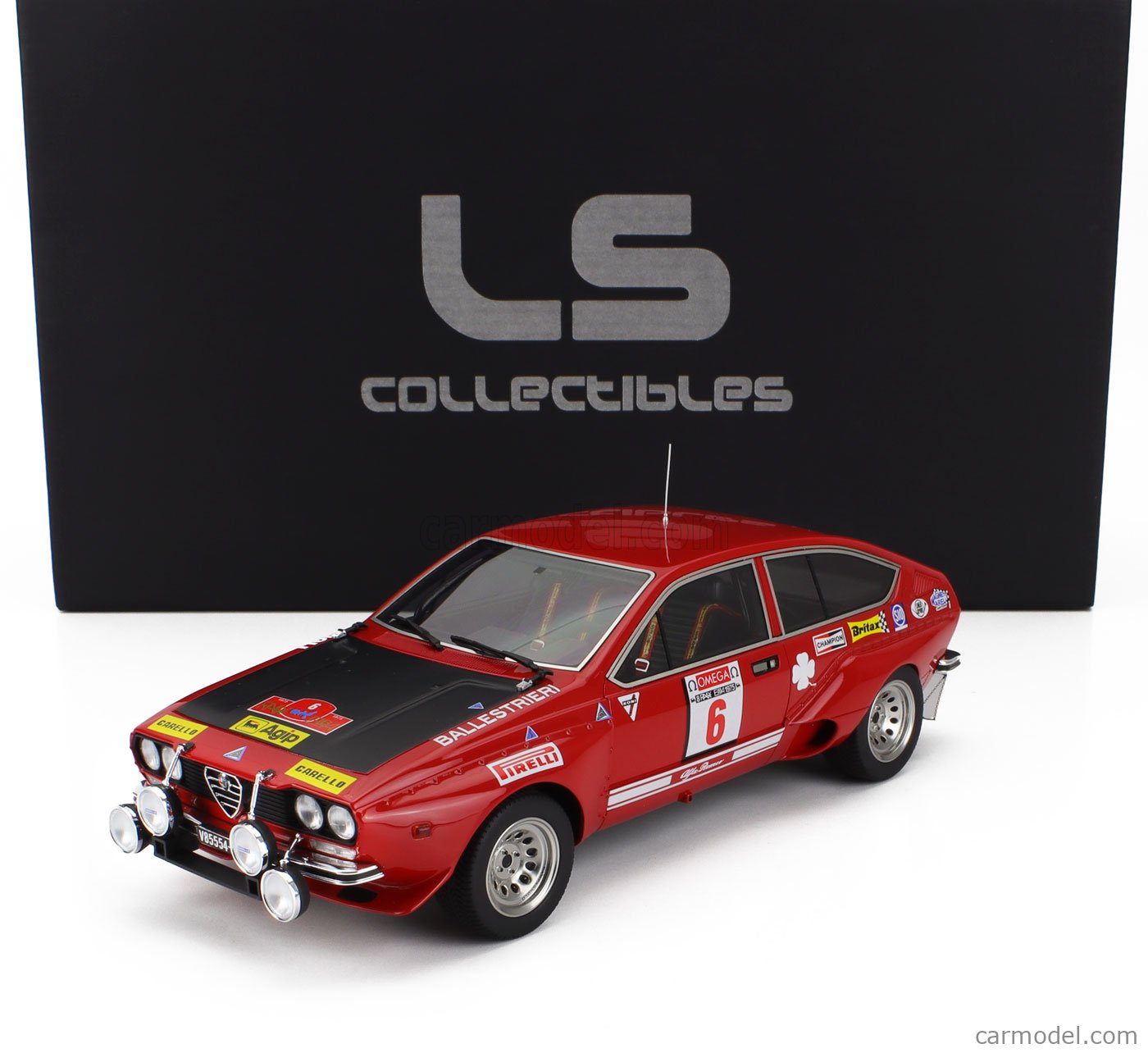 LS-COLLECTIBLES LS087A Scale 1/18 | ALFA ROMEO ALFETTA GT GR.2 (night ...