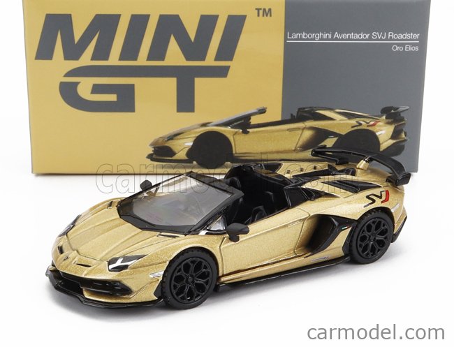 MINI-GT MGT00363-R Scale 1/64 | LAMBORGHINI AVENTADOR SVJ ROADSTER RHD ...