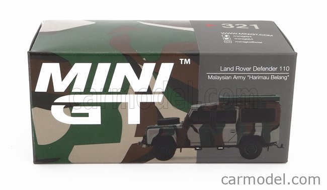 TRUESCALE MGT00321 Scale 1/64 | LAND ROVER DEFENDER 110 MALAYSIA ...