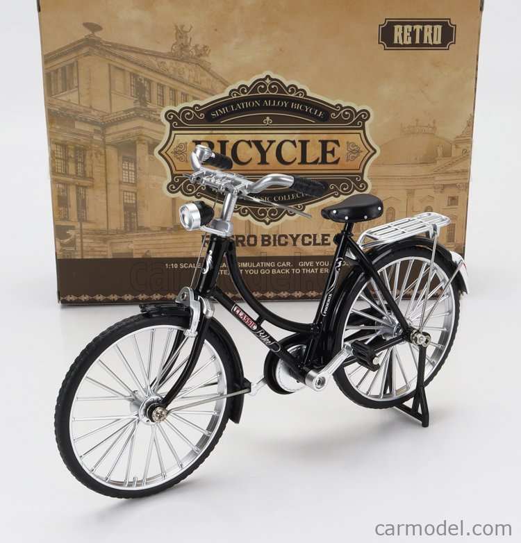 GOLDEN WHEEL MODELS GW9617-11B-BLACK Scale 1/10 | BICICLETTA WOMAN ...