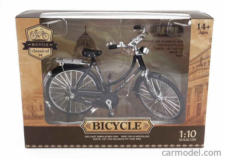 GOLDEN WHEEL MODELS GW9617-11B-BLACK Scale 1/10 | BICICLETTA WOMAN ...