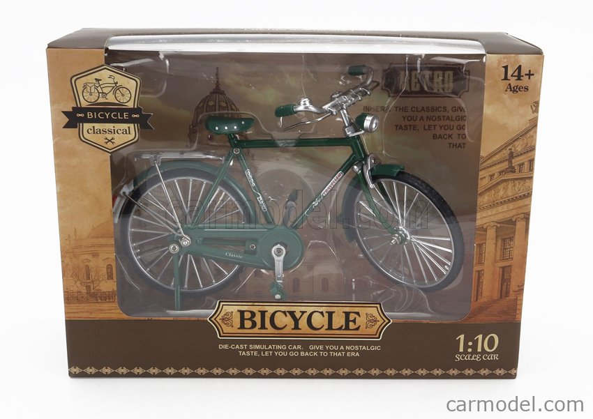 GOLDEN WHEEL MODELS GW9617-10B-GREEN Scale 1/10 | BICICLETTA MAN ...