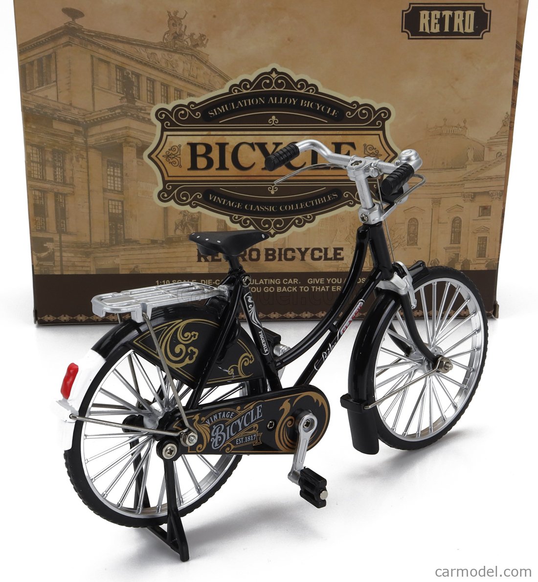 GOLDEN WHEEL MODELS GW9617-09B-BLACK Scale 1/10 | BICICLETTA WOMAN ...