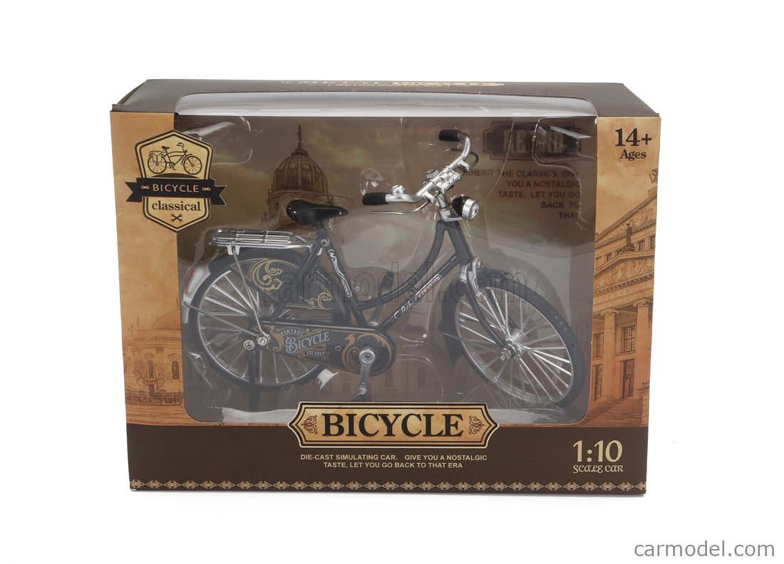 GOLDEN WHEEL MODELS GW9617-09B-BLACK Scale 1/10 | BICICLETTA WOMAN ...