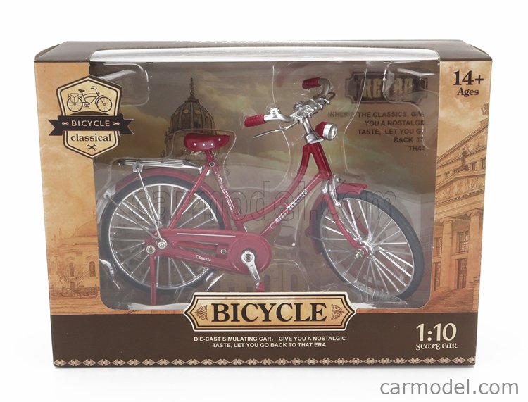GOLDEN WHEEL MODELS GW9617-09A-RED Scale 1/10 | BICICLETTA WOMAN ...