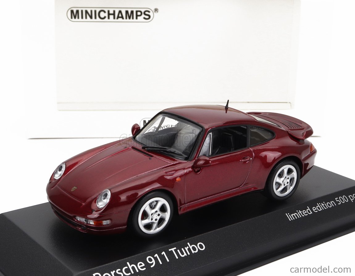 MINICHAMPS 943069206 Scale 1/43 | PORSCHE 911 993 COUPE 1995 RED MET