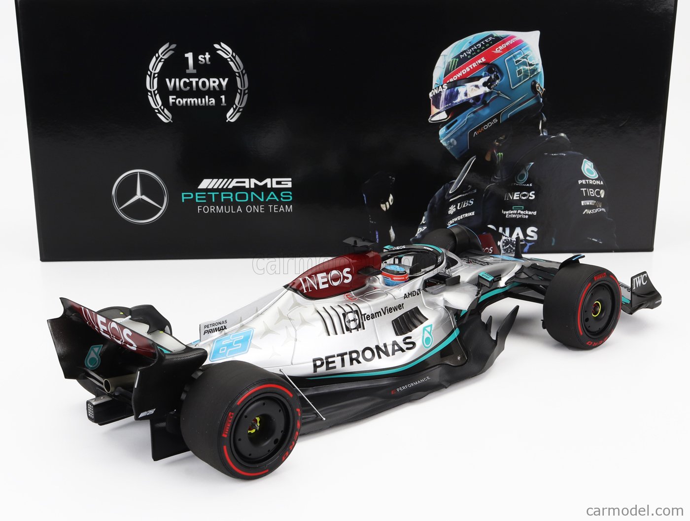 MINICHAMPS 113222163 Scale 1/18 | MERCEDES GP F1 W13E TEAM MERCEDES-AMG ...