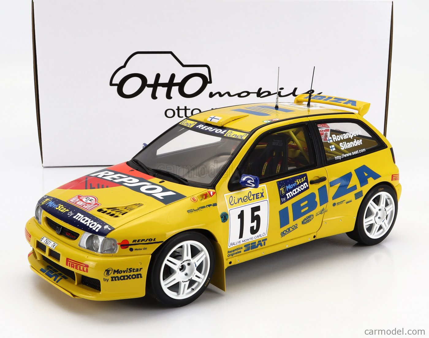 OTTO-MOBILE OT445 Escala 1/18 | SEAT IBIZA GTi 16V EVO2 TEAM REPSOL N ...