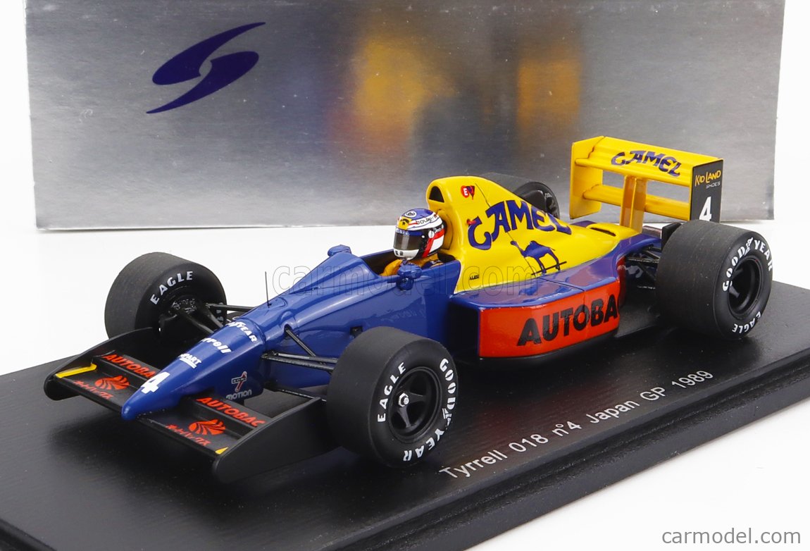 SPARK-MODEL S1880 Escala 1/43 | TYRRELL F1 018 N 4 JAPAN GP 1989 JEAN ...