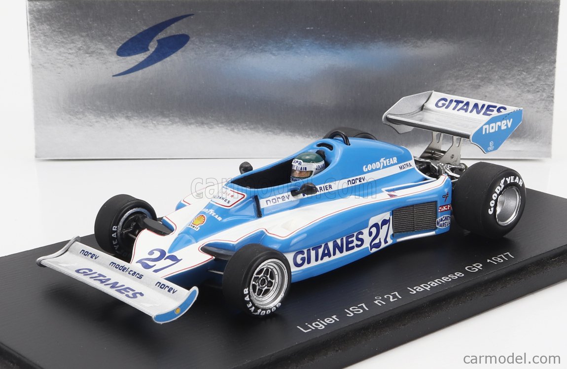 SPARK-MODEL S1723 Scala 1/43 | LIGIER F1 JS7 N 27 JAPAN GP 1977 JEAN ...