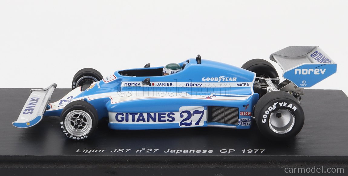 SPARK-MODEL S1723 Scala 1/43 | LIGIER F1 JS7 N 27 JAPAN GP 1977 JEAN ...