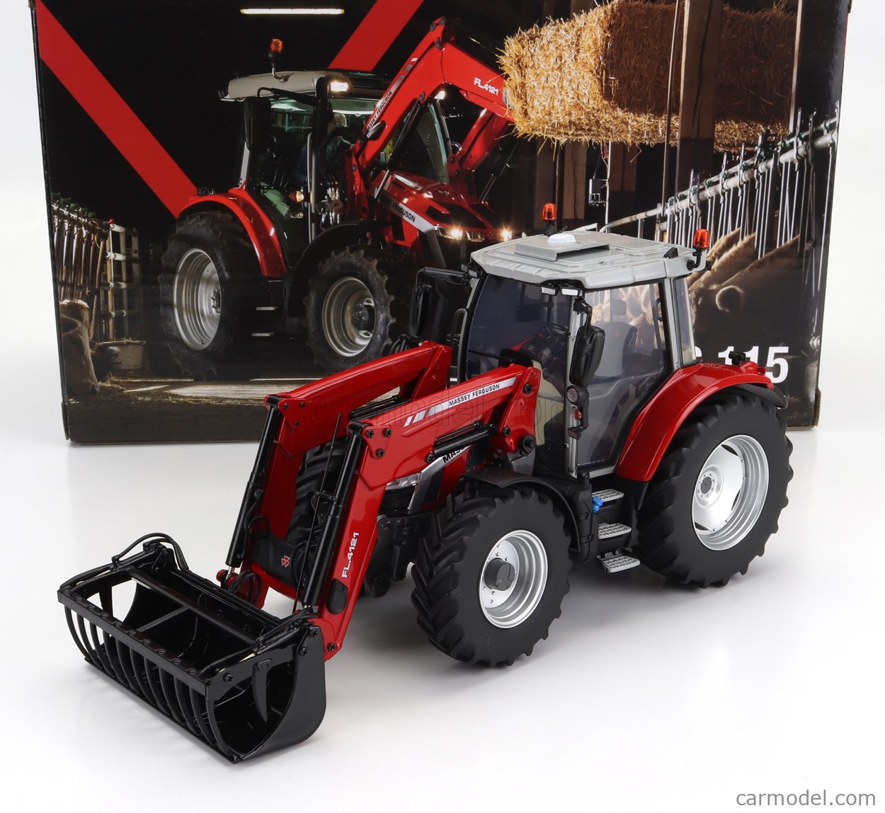 UNIVERSAL HOBBIES UH6603 Scale 1/32 | MASSEY FERGUSON MF5S.115 TRACTOR WITH FRONT LOADER 2022 ...