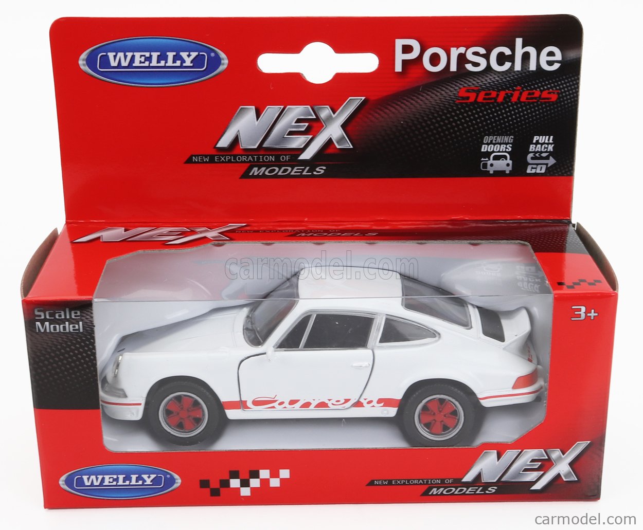 WELLY WE43653W-49720 Scale 1/34 | PORSCHE 911 CARRERA RS 2.7 COUPE 1973 ...