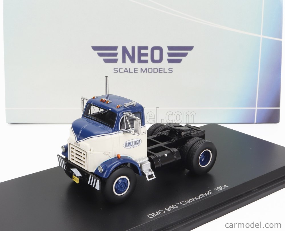 NEO SCALE MODELS NEO64116 Scale 1/64 | GMC C950 CANNONBALL TRACTOR ...