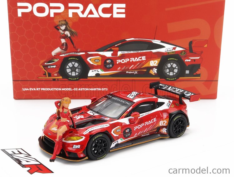 POP-RACE-LIMITED PR640035 Scale 1/64 | ASTON MARTIN VANTAGE AMR WITH ...