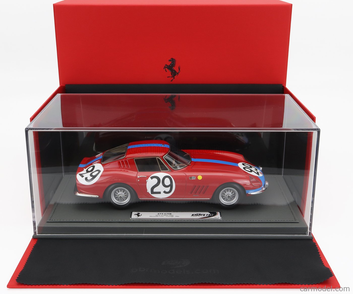 BBR-MODELS BBR1826-VET Echelle 1/18 | FERRARI 275 GTB 3.3L V12 TEAM ...