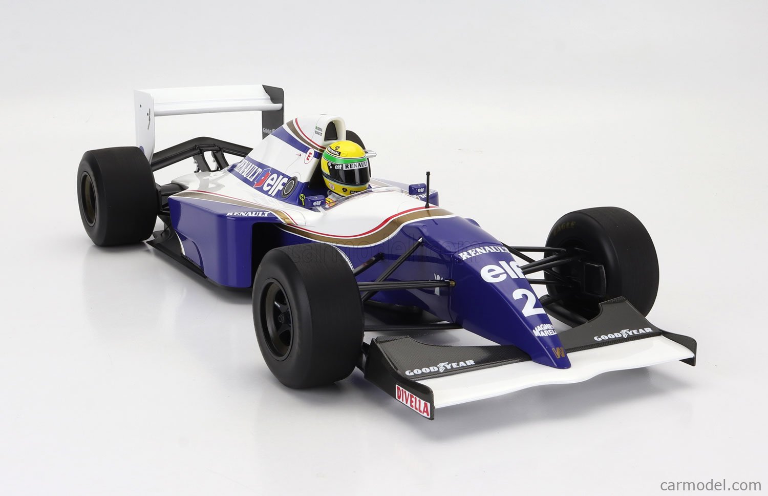 MINICHAMPS 547943202 Scale 1/12 | WILLIAMS F1 FW16 TEAM ROTHMANS RENAULT N 2 SAN MARINO GP DIRTY ...