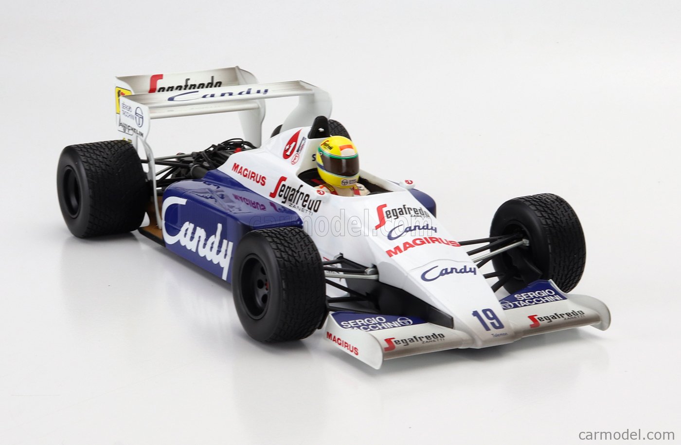 MINICHAMPS 540843819 Scale 1/18 | TOLEMAN F1 TG184 HART TURBO N 19 2nd ...