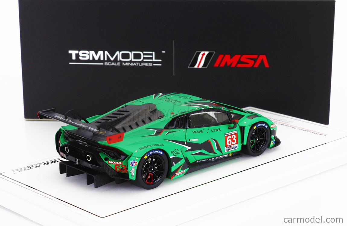 TRUESCALE TSM430772 Scale 1/43 | LAMBORGHINI HURACAN GT3 EVO2 TEAM IRON ...