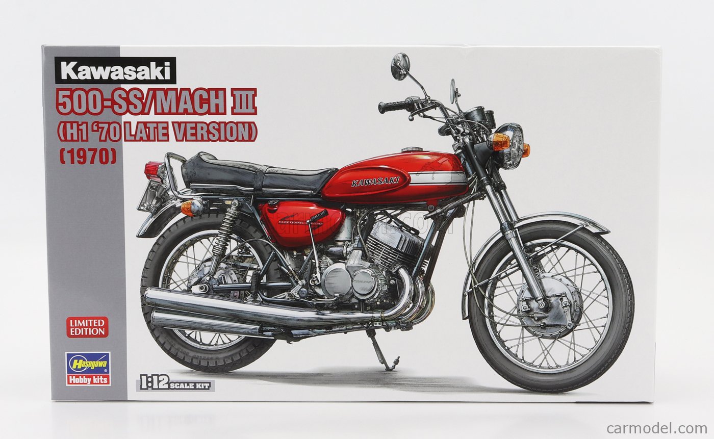 HASEGAWA 21731 Scale 1/12 | KAWASAKI 500-SS MACH III H1 LATE VERSION ...