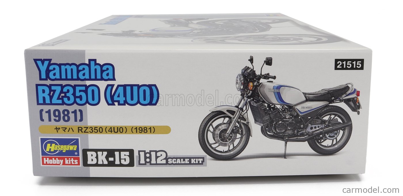 HASEGAWA 21515 Scale 1/12 | YAMAHA RZ350 (4UO) MOTORCYCLE 1981