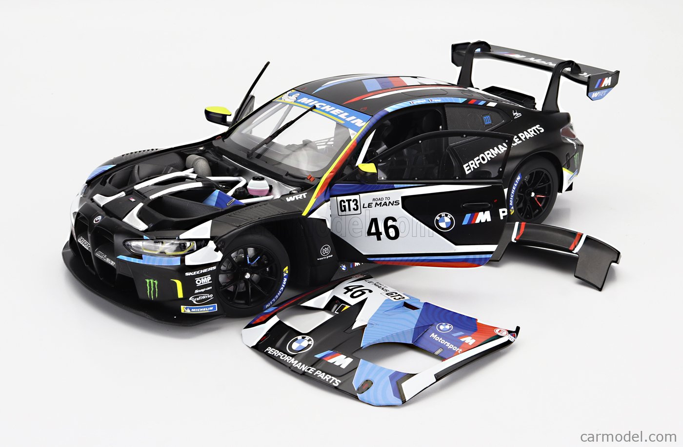 MINICHAMPS 113232546BOX Scala 1/18 | BMW 4-SERIES M4 GT3 TEAM WRT N 46 ...