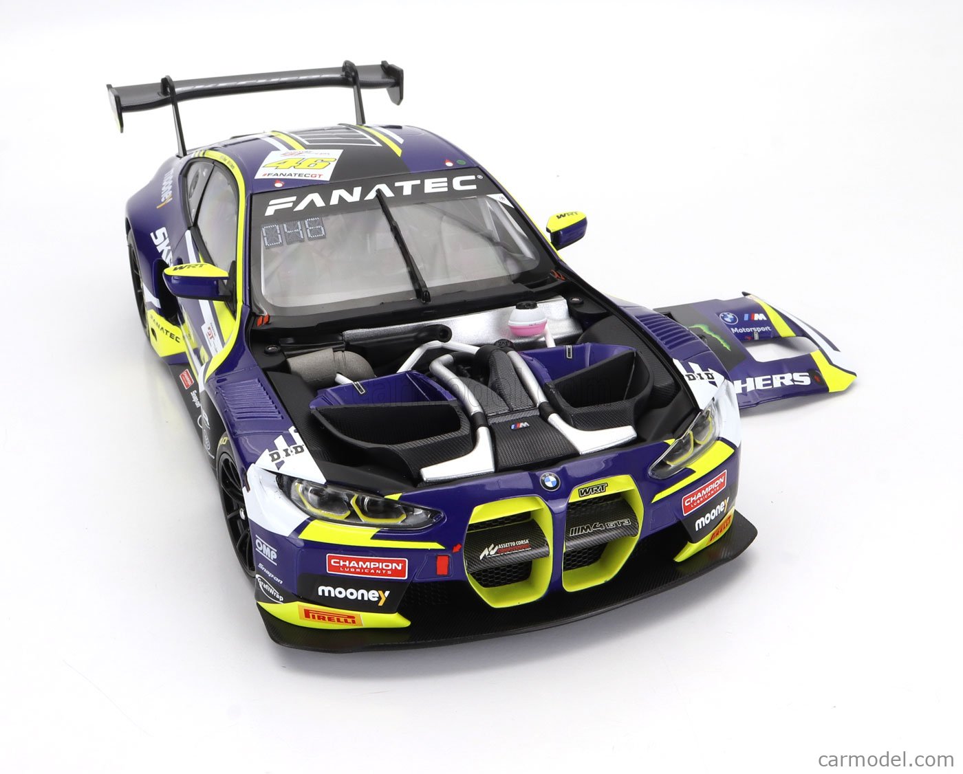 MINICHAMPS 113232446BOX Escala 1/18 | BMW 4-SERIES M4 GT3 TEAM WRT N 46 (FIRST PODIUM) 2nd RACE ...